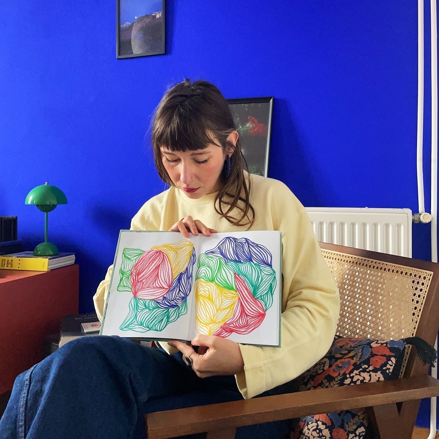 Portrait d'Anaïs Swiatek, une artiste en harmonie avec la couleur – eclo